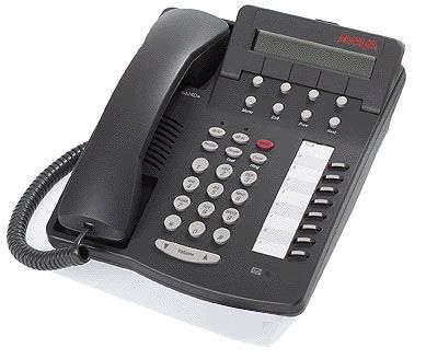 Avaya Definity 6408D+ Display Telephone, Gray - Refurbished (700258577-RF)