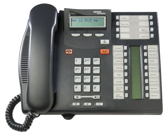 Avaya/Nortel T7316E Telephone, Charcoal (NT8B27JANAE6*)