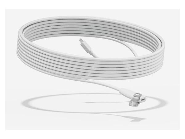 Logitech Rally Mic Pod Extension Cable - White (952-000047)