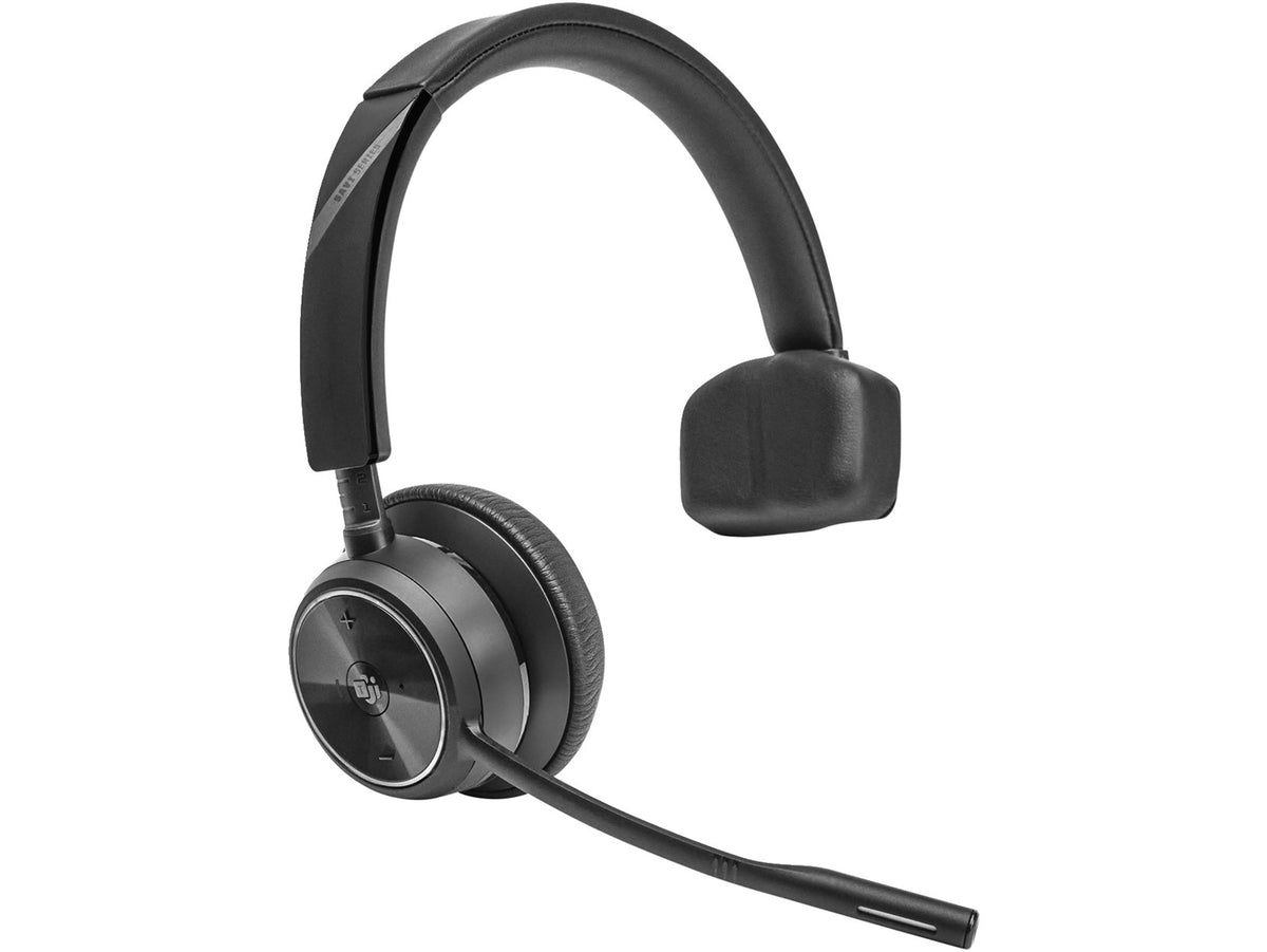 Poly Savi 7410 Office Monaural Microsoft Teams DECT MHz Headset ...