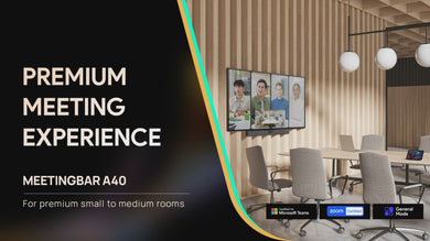 Yealink A40 MeetingBar w/ CTP25 | Teams & Zoom (A40-031)