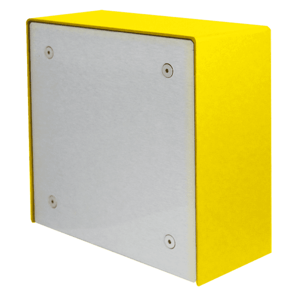 Viking VE-5X5-PNL-NRYL Yellow Surface Mount Backbox