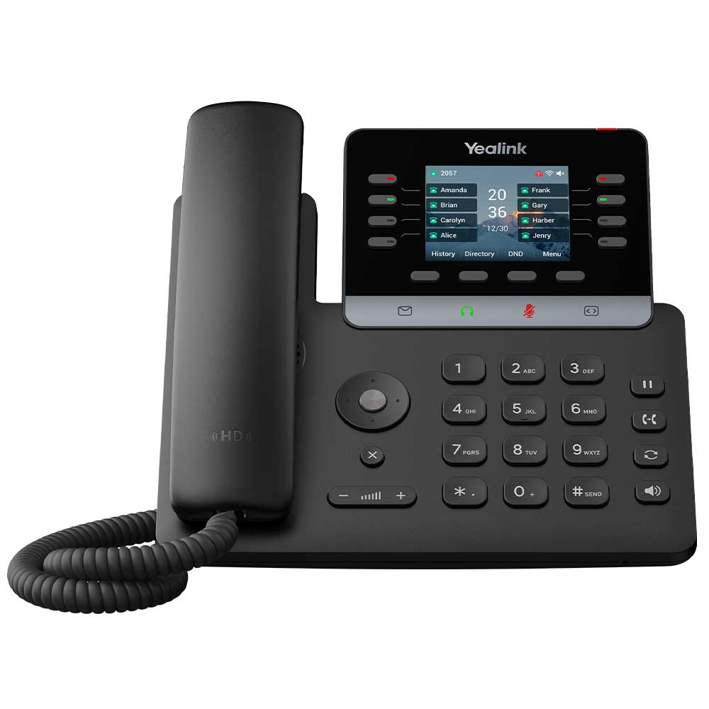 Yealink SIP-T73U IP Phone | 12 SIP Line Gigabit Business Desk Phone