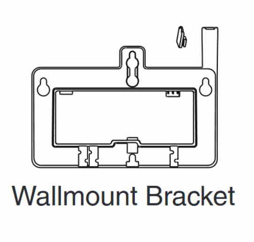 Yealink Wall Mount Bracket for MP54 and MP50 Phones (WMB-MP54)